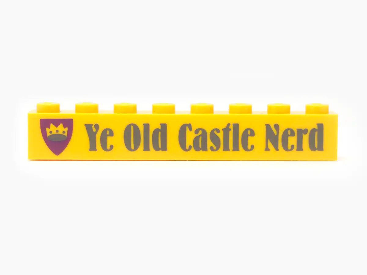 Ye Old Castle Nerd - Badge – Brickrock Press