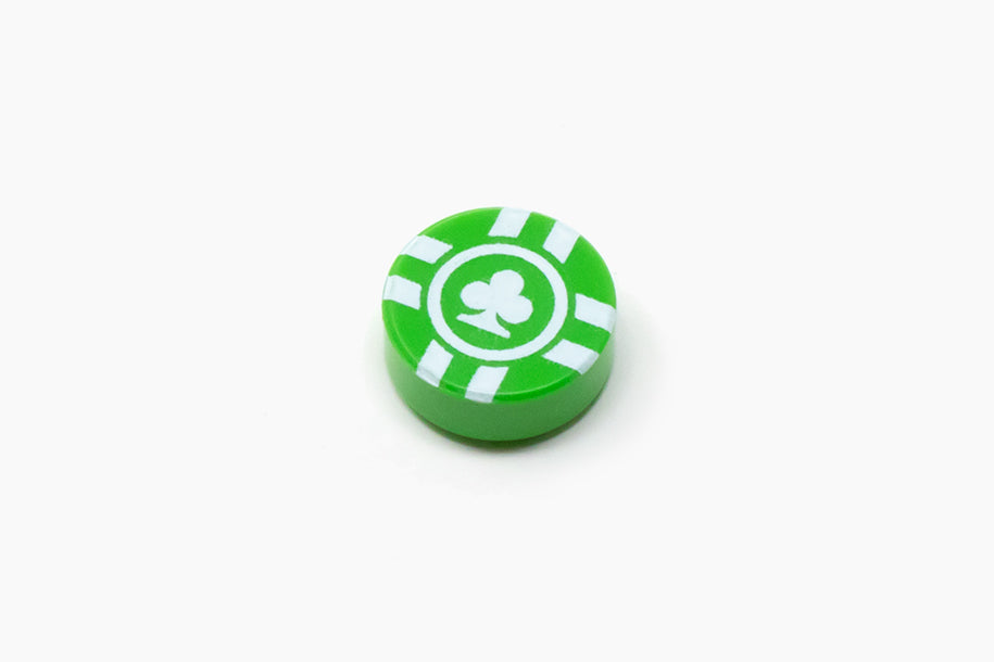 Poker Chip - Bright Green – Brickrock Press
